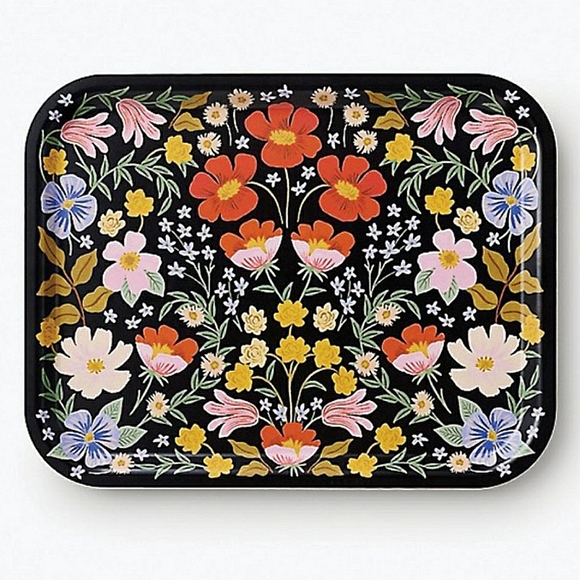 Rifle Paper Co. | Dining | Buy 5 Get 3 Free Nouveau Medium Rectangle Tray By Riffle Paper Co ...